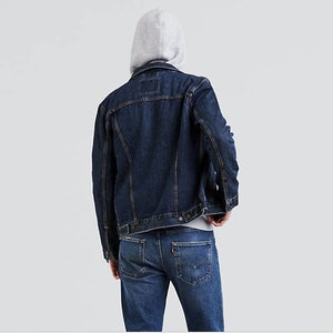 Custom Back Patch Denim Jacket - Etsy