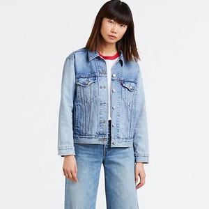 Custom Back Patch Denim Jacket - Etsy