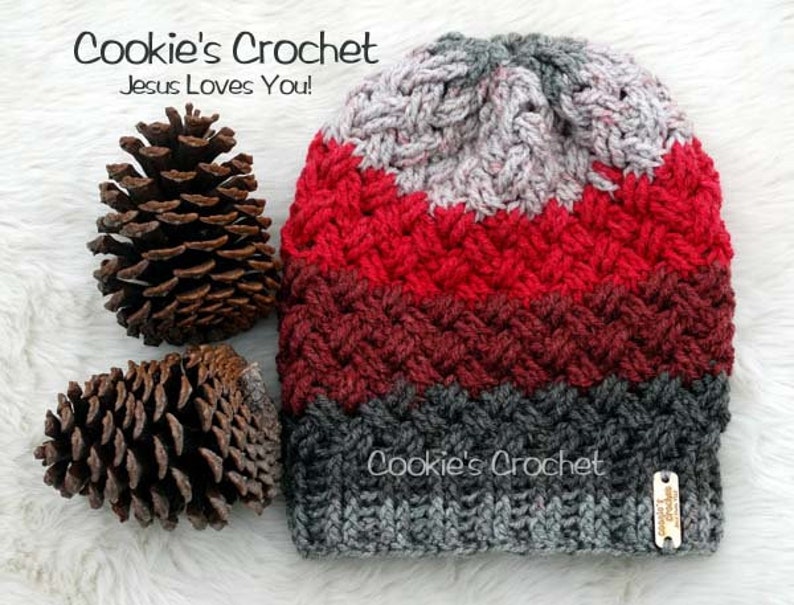 Crochet PATTERN: Celtic Highlands Slouch Hat PDF Pattern - Etsy