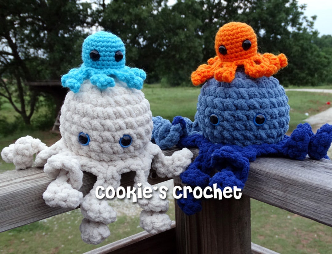 Crochet PATTERN: Ozzy Octopus PDF Pattern - Etsy
