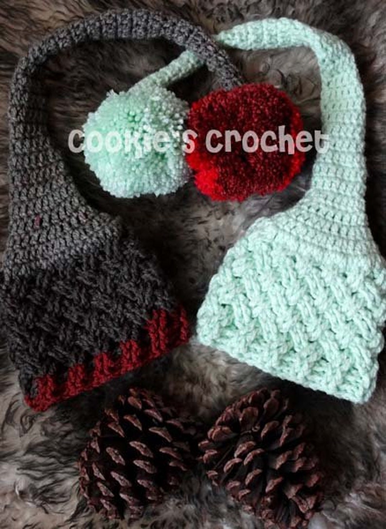 Crochet PATTERN: Celtic Highlands Elf Hat PDF Pattern | Etsy