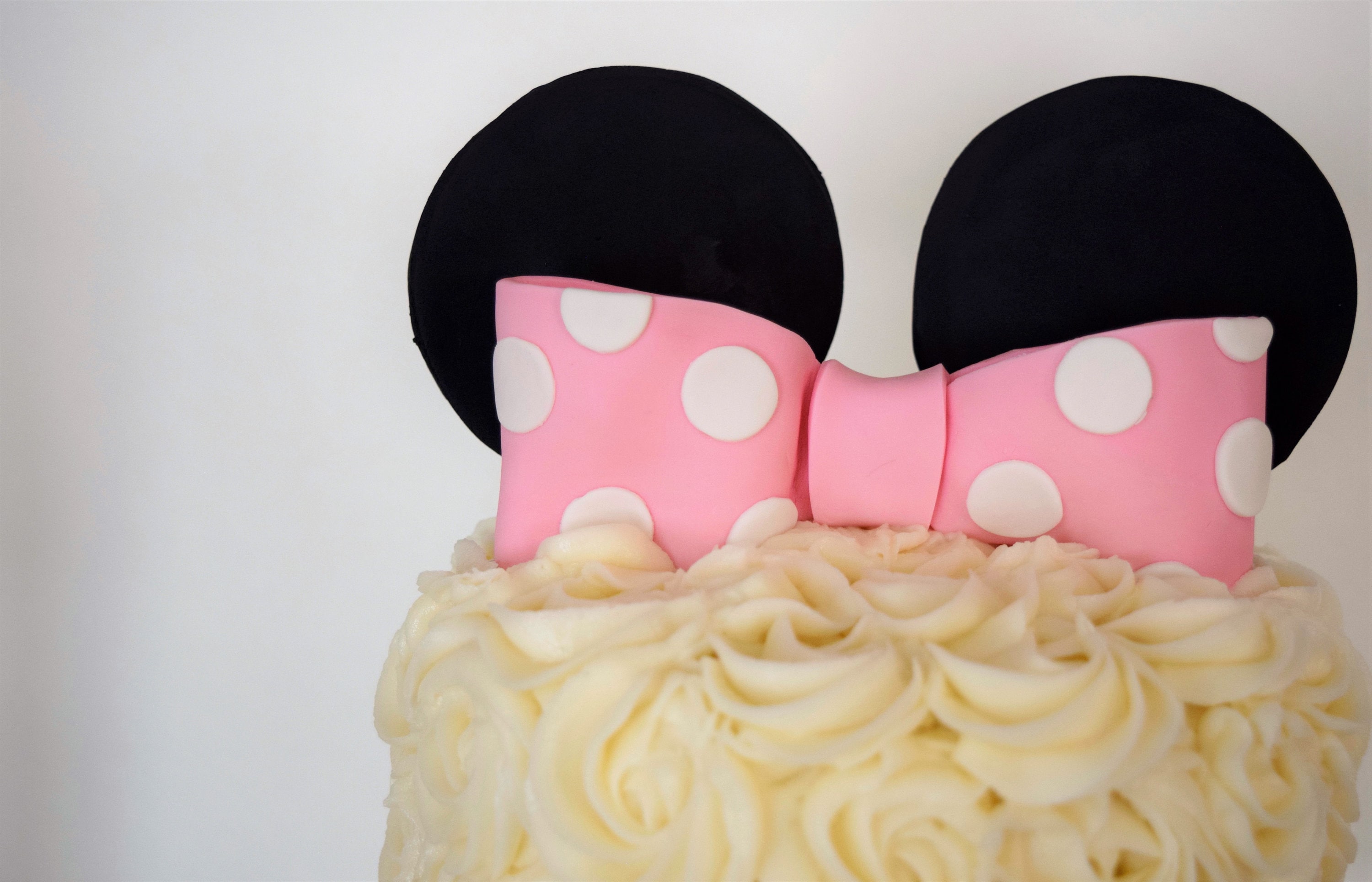 Minnie Mouse Fondant Cake Decor - Etsy