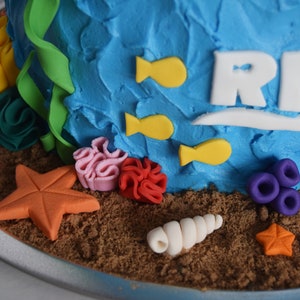 Finding Nemo Inspired Fondant Decor - Etsy