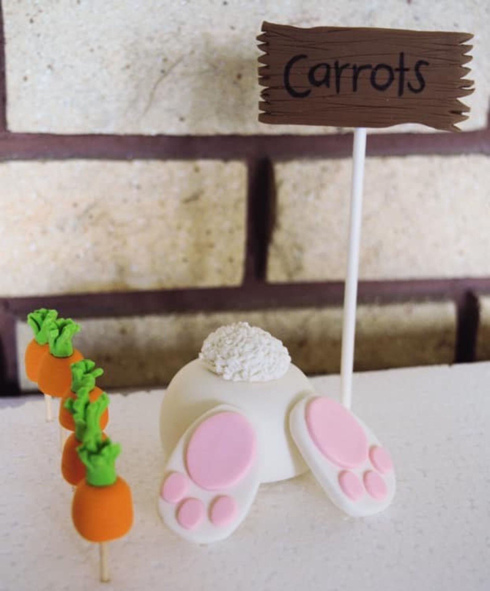 Bunny Cake Topper - Etsy