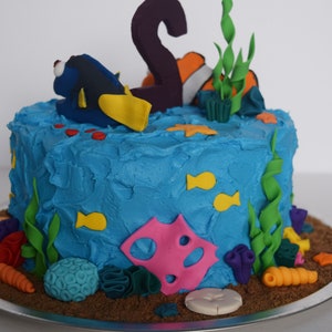 Finding Nemo Inspired Fondant Decor - Etsy