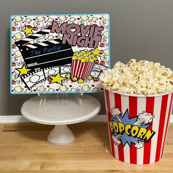 Popcorn Sign - Etsy