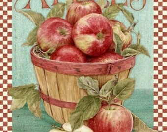 Vintage Apple Poster Apple Tree Botanical Print Scientific - Etsy