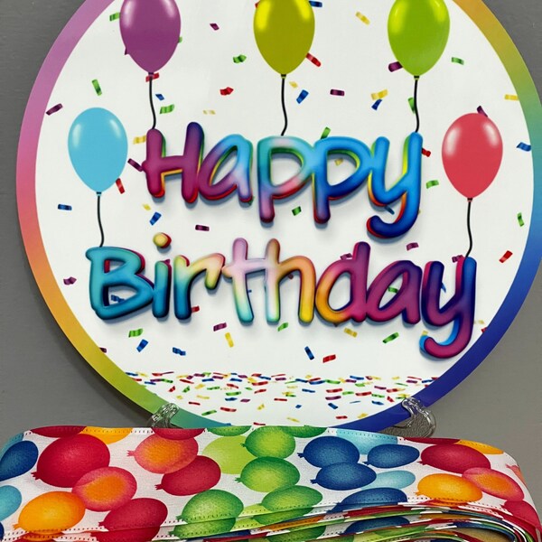 Happy Birthday Sign - Etsy