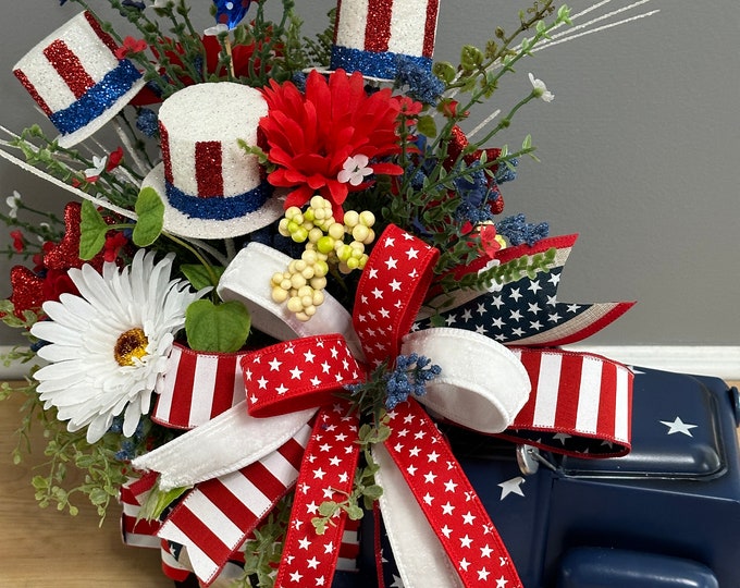 Patriotic Centerpiece, 4th of July Centerpiece,stars and Stripes ...