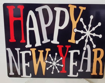 New Year Sign | Etsy