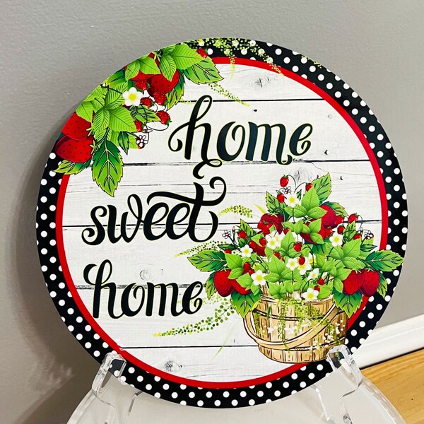 Strawberry Sign - Etsy