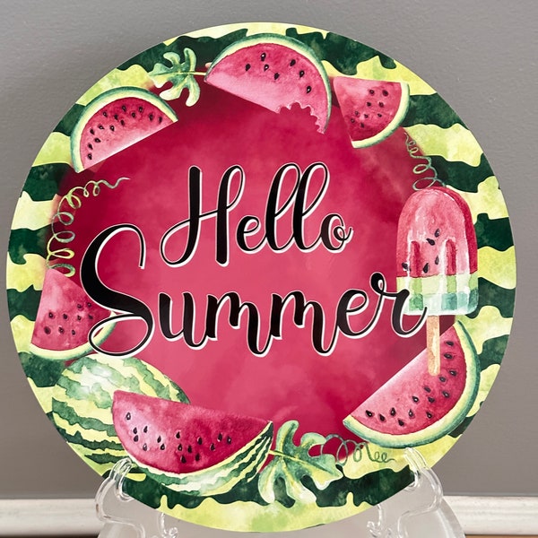 Watermelon Sign - Etsy