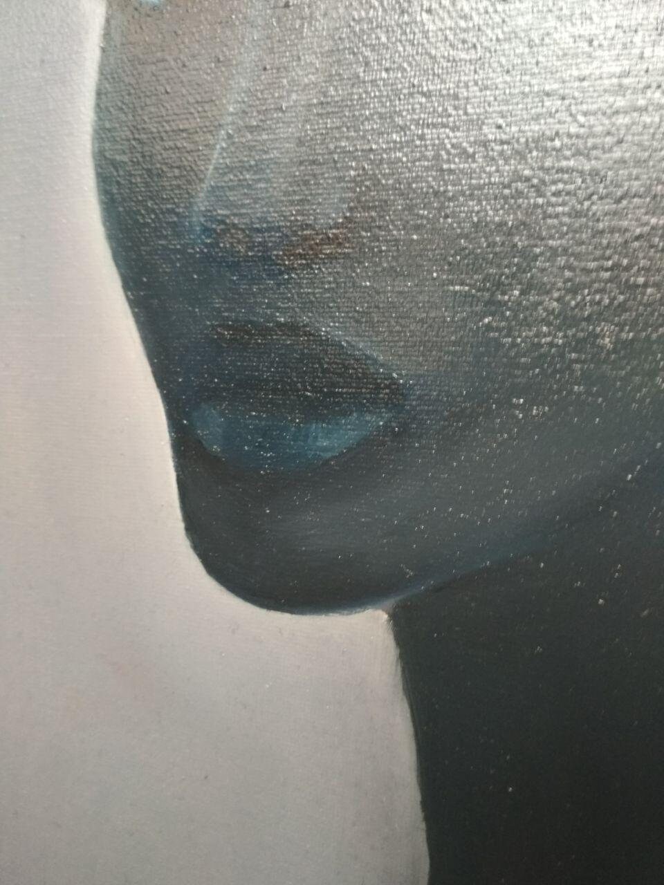 Custom Realistic Portrait on Canvas Handmade Oil Painting - Etsy