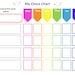 Chore Chart - Etsy