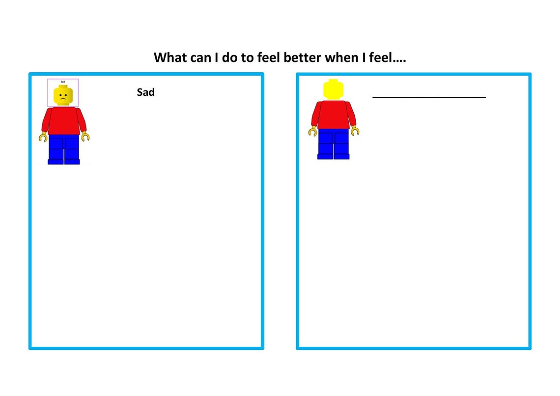 Lego Emotions - Etsy UK