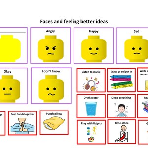 Lego Emotions - Etsy UK