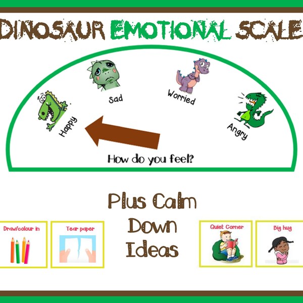 Emotional Scale Chart - Etsy