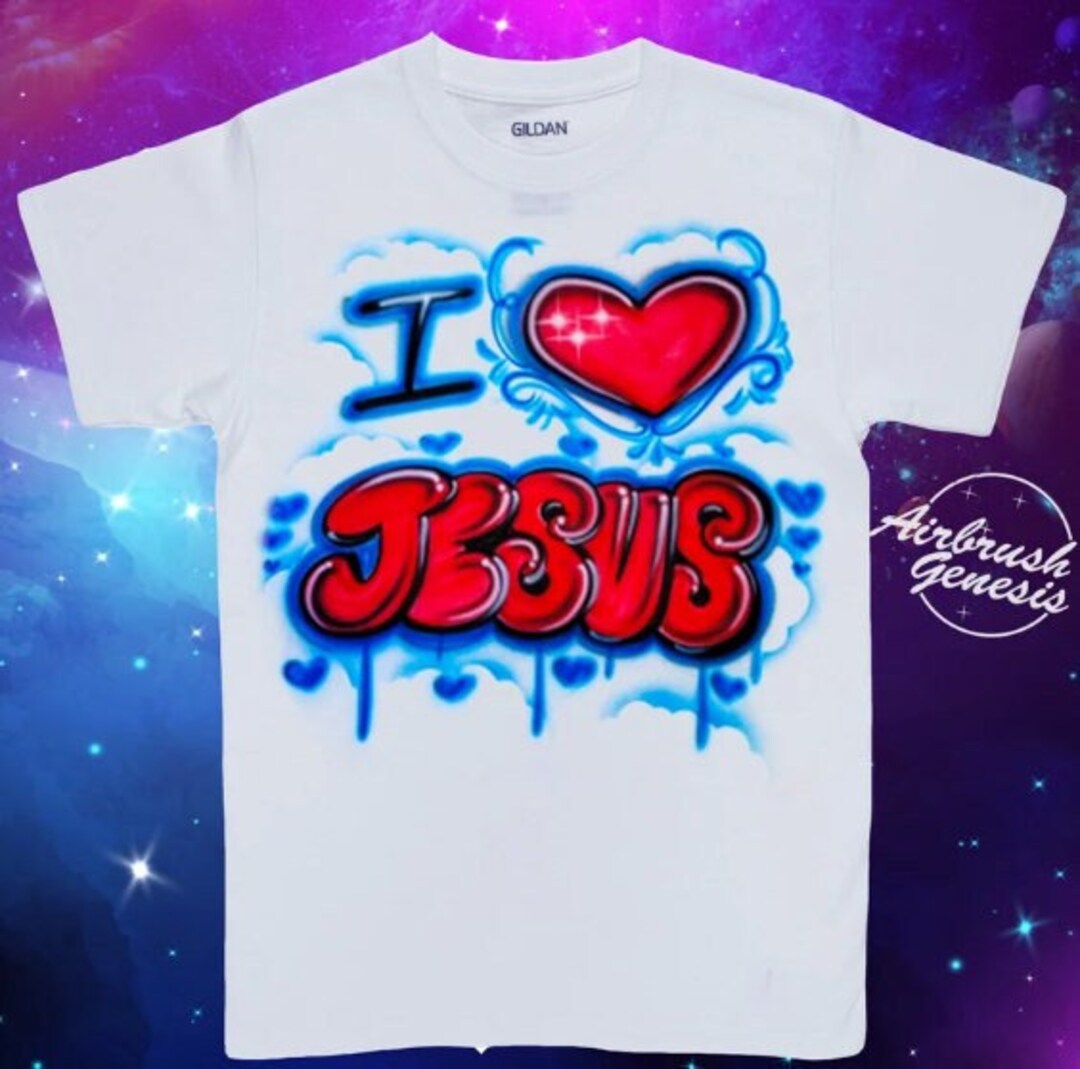 Airbrush Name T Shirt Design - Etsy