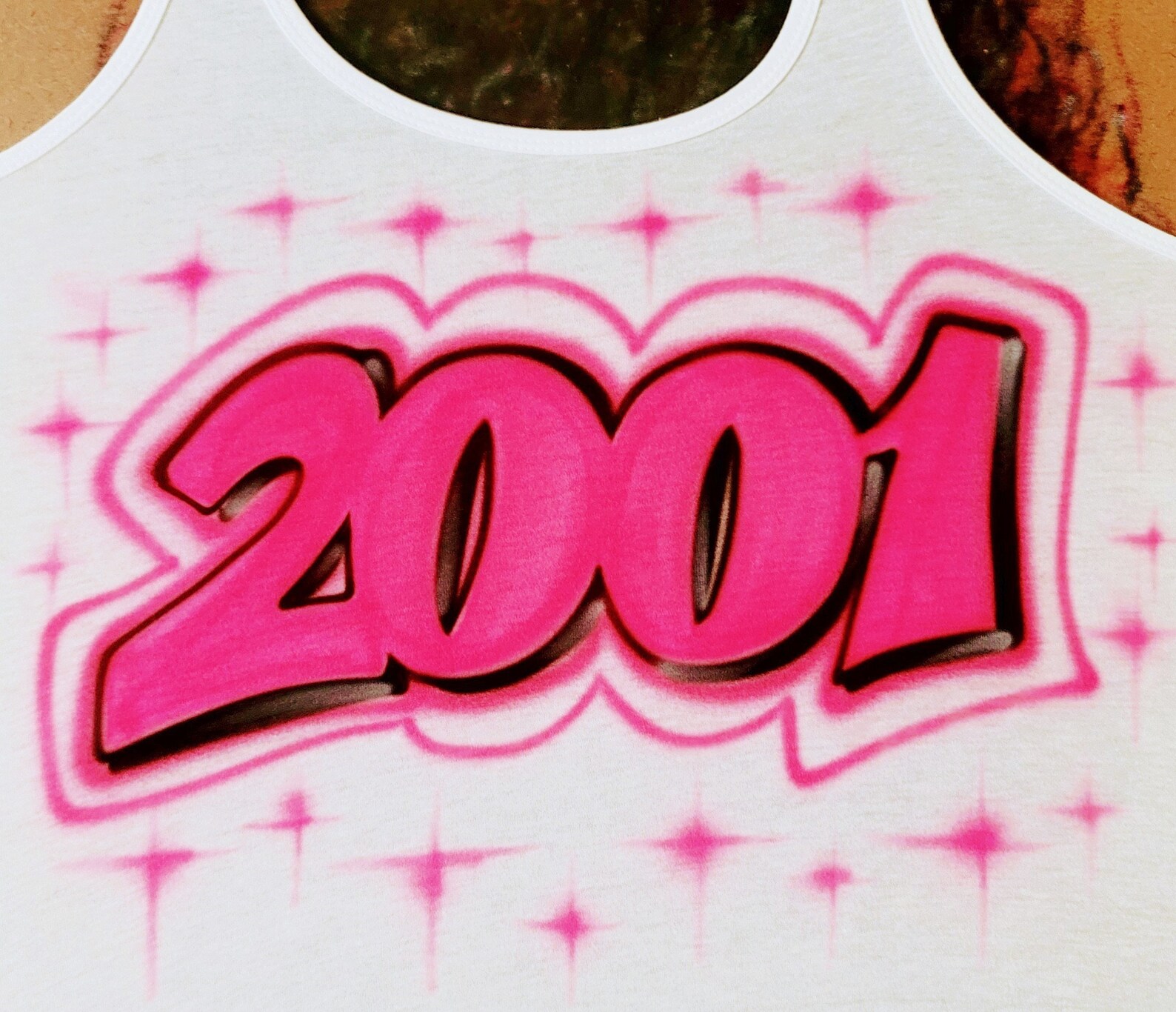 Est Year Designairbrush T Shirtairbrushed Shirtairbrush - Etsy