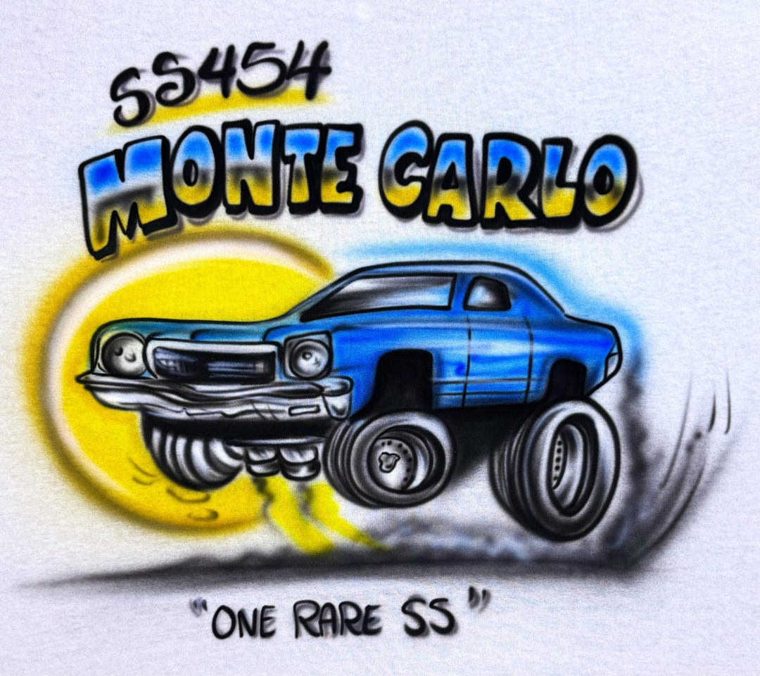 Custom Airbrush Car Portrait | Personalized Vehicle Art | Unique Gift ...