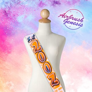 President Airbrush Sash - Let's Go Party - Custom Satin Sash - Cosplay ...