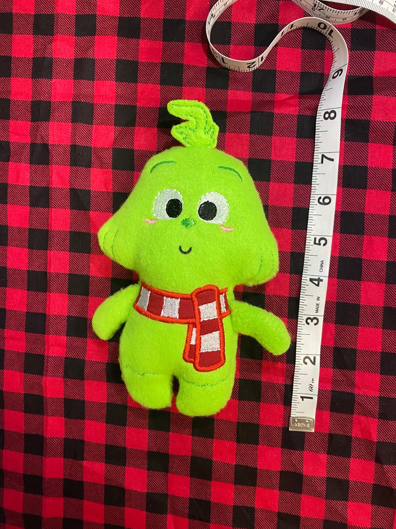 Grumpy Green Guy Stuffie Mean One Plushie Christmas - Etsy
