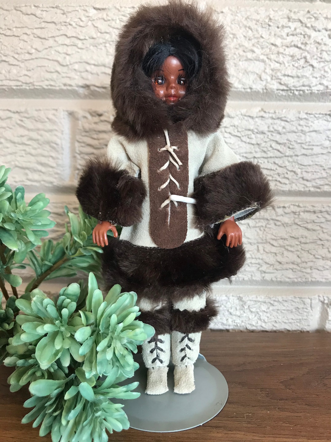 Native American Doll 8” Carlson Doll Company. Vintage Doll 1960’s - Etsy