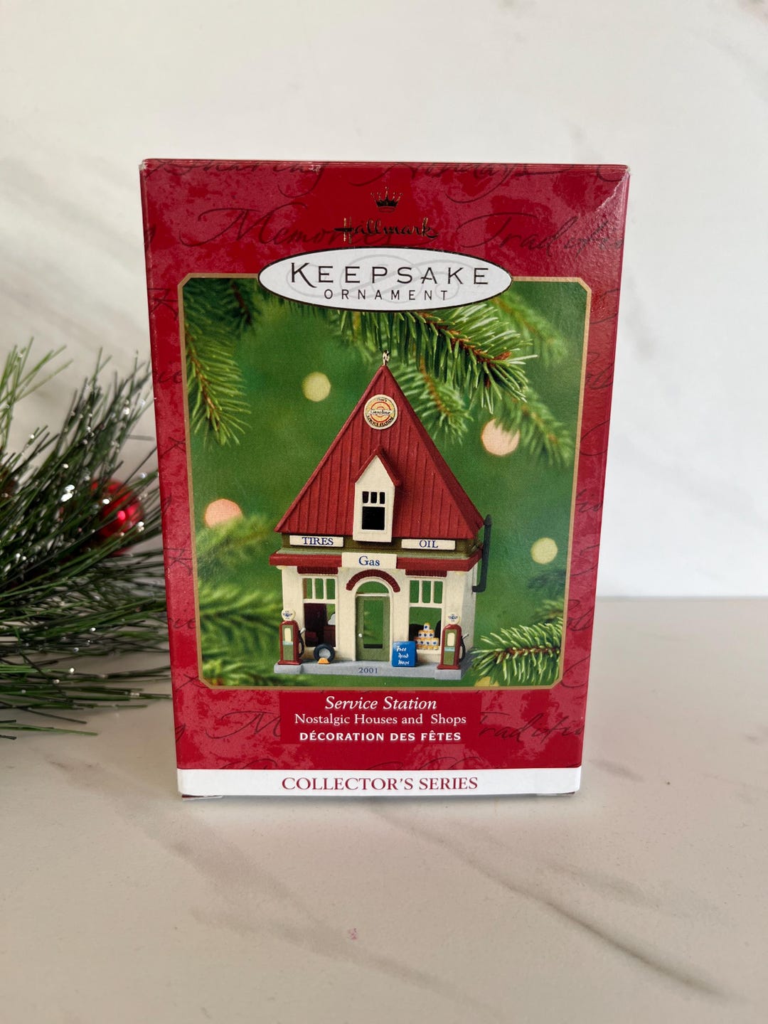 Hallmark Nostalgic Series “service Station” House and Shops. Hallmark ...