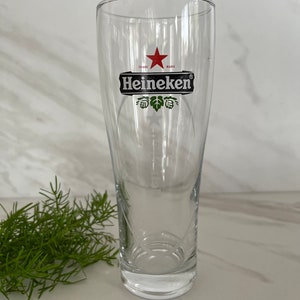 Heineken Red Star Vintage Beer Glass 1990s 0.25L - Etsy