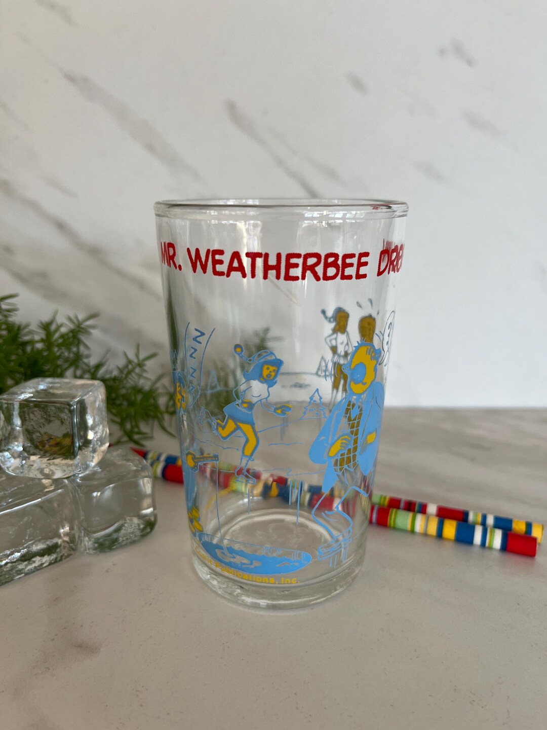 Mr. Weatherbee Archie Comics Publication,inc. Welch’s Jelly Jar Glasses ...