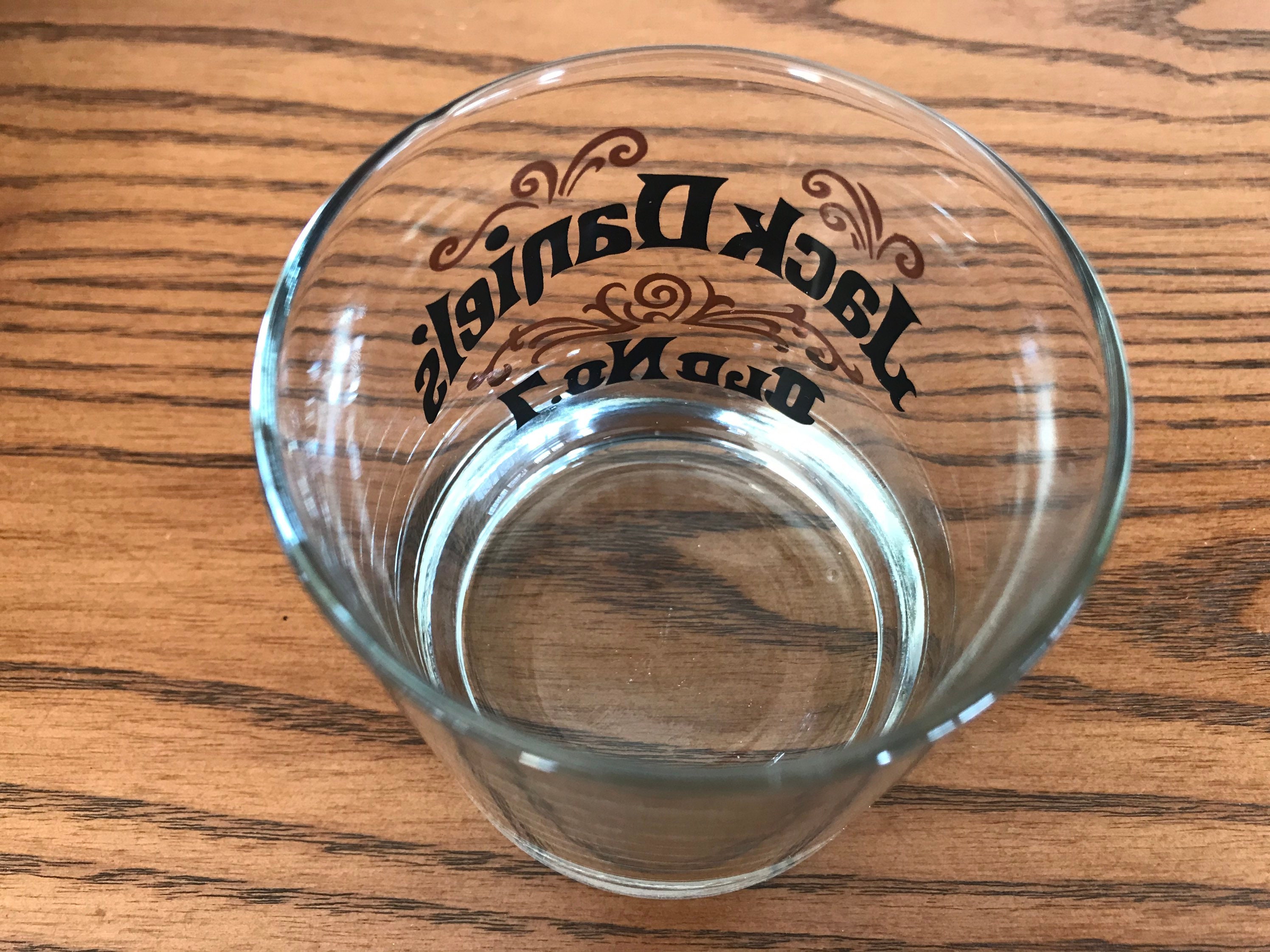 Rare Jack Daniels Vintage Round Heavy Whiskey Rocks Glass. - Etsy