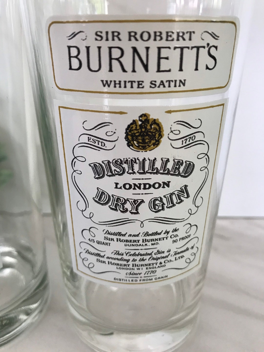 Sir Robert Burnett’s White Satin Distilled London Dry Gin High Ball ...