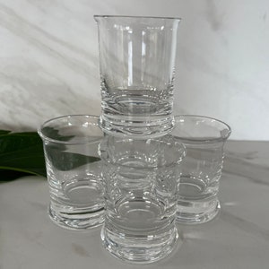 Double Shot Glasses. Weighted Bottom. Set of 5 1990’s - Etsy