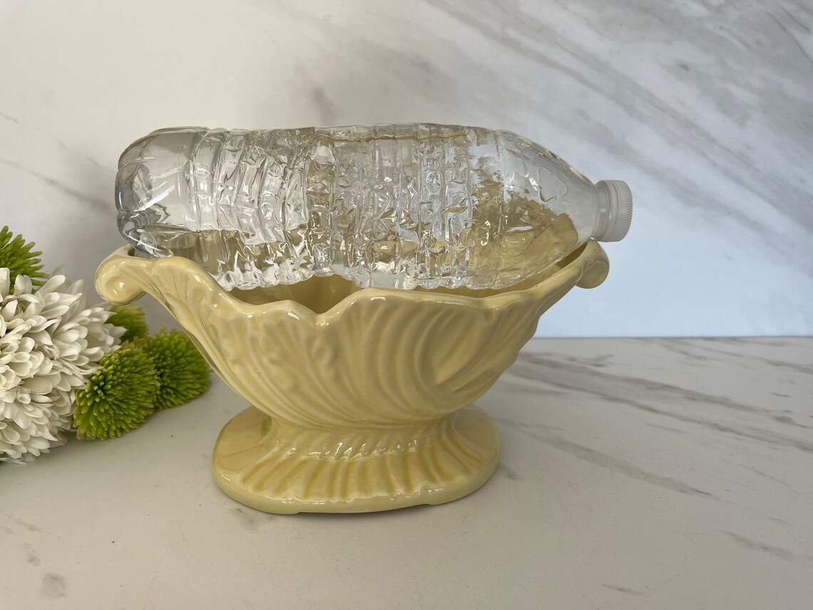 Gorgeous American Bisque Pottery Company Pale Yellow Planter - Etsy