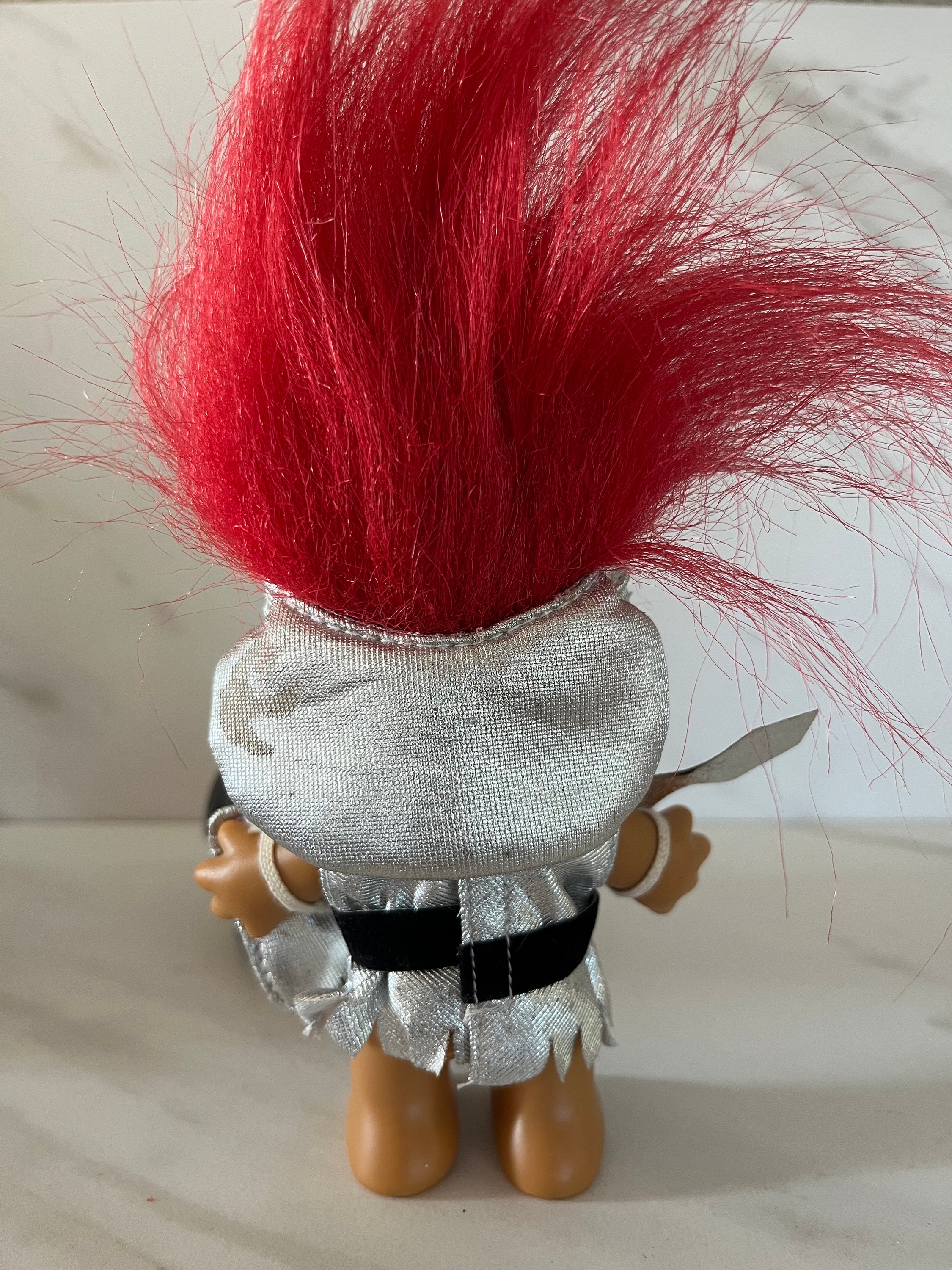 Troll Vintage Knight and Shining Armor Troll Doll. Russ Berrie and ...