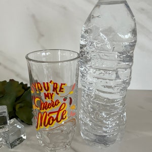 Vintage Dona Maria Se Limpia El Youre My Mero Mole Souvenir Mole Glass ...