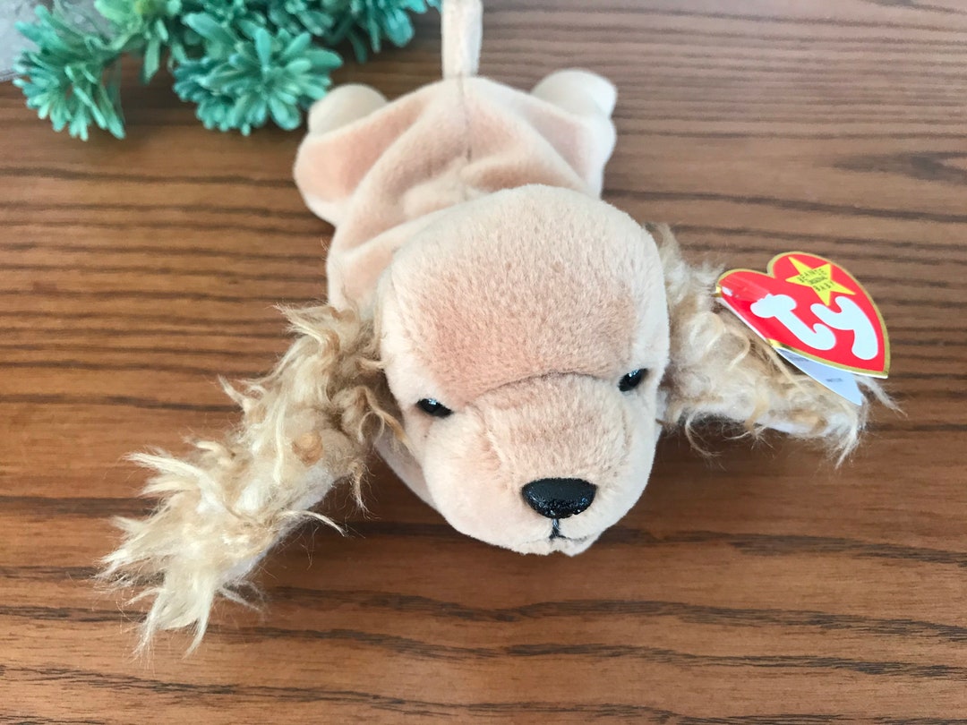 Cocker Spaniel Spunky the Cocker Spaniel Dog Toy Beanie Baby. Birthday ...