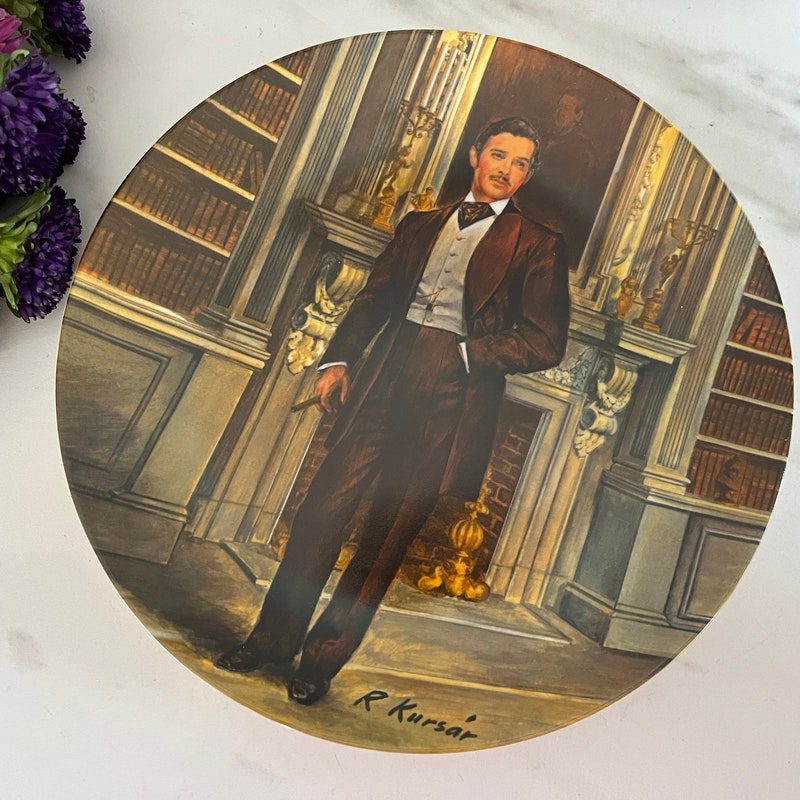 Bradford Exchange Gone With the Wind Plates - Etsy