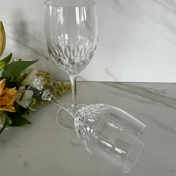 Scalloped Wine Glasses - Etsy