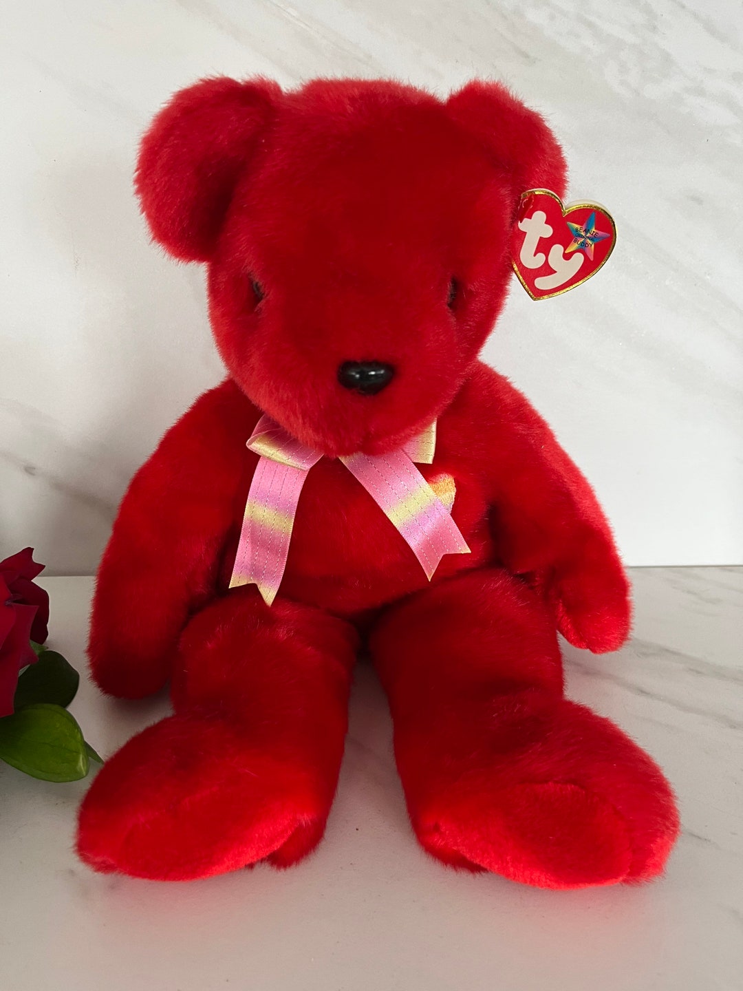 Valentine Teddy Bear Valentines Day Ty Red Valentines Teddy Bear ...