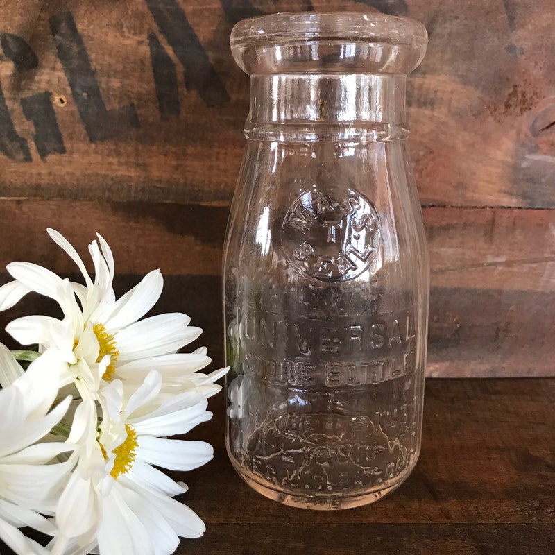 Antique Milk Bottles - Etsy
