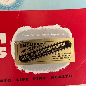 Rand Mcnally Road Atlas State Farm Vintage Road Atlas Map 1977. USA ...