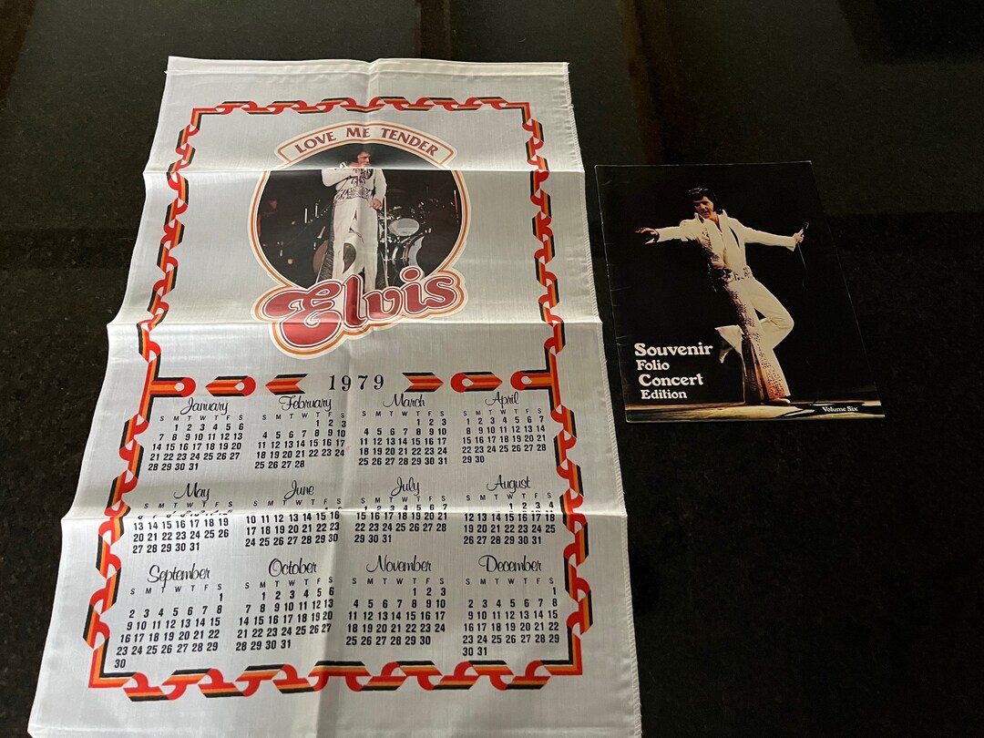Elvis Presley Souvenir Folio Concert Edition. Volume Six 1976 and ...