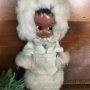 Native American or Alaskan Eskimo Doll With Original Clothes Mid 1950’s ...