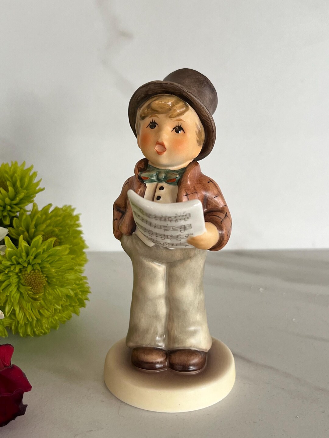 Goebel Hummel Figurine. “lamplight Carol” Signed by Artist and Marked ...