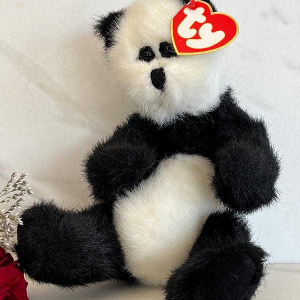 Panda Ty Plush - Etsy