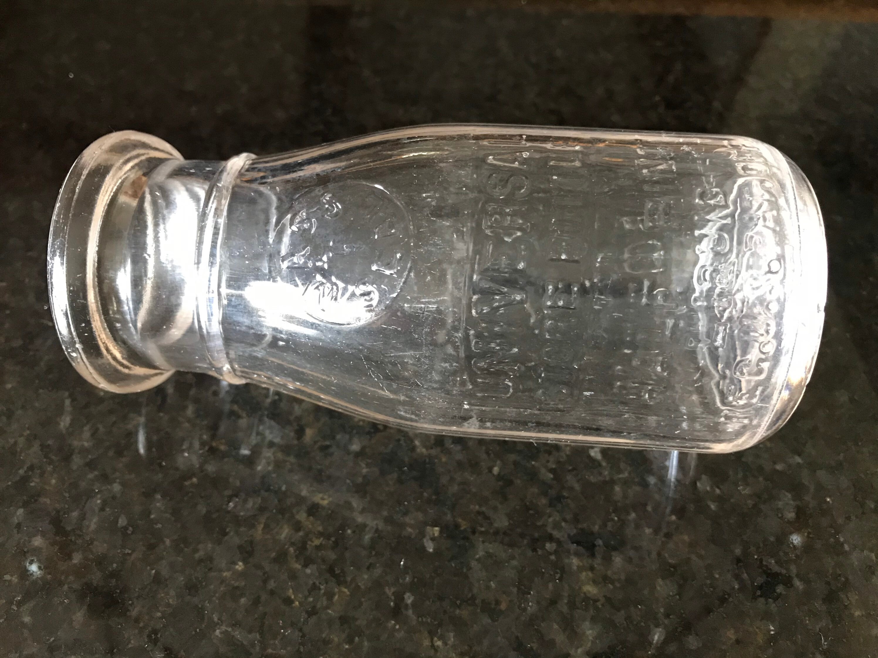 Antique Vintage Universal Store 5 Cent Milk Bottle. Beautiful - Etsy