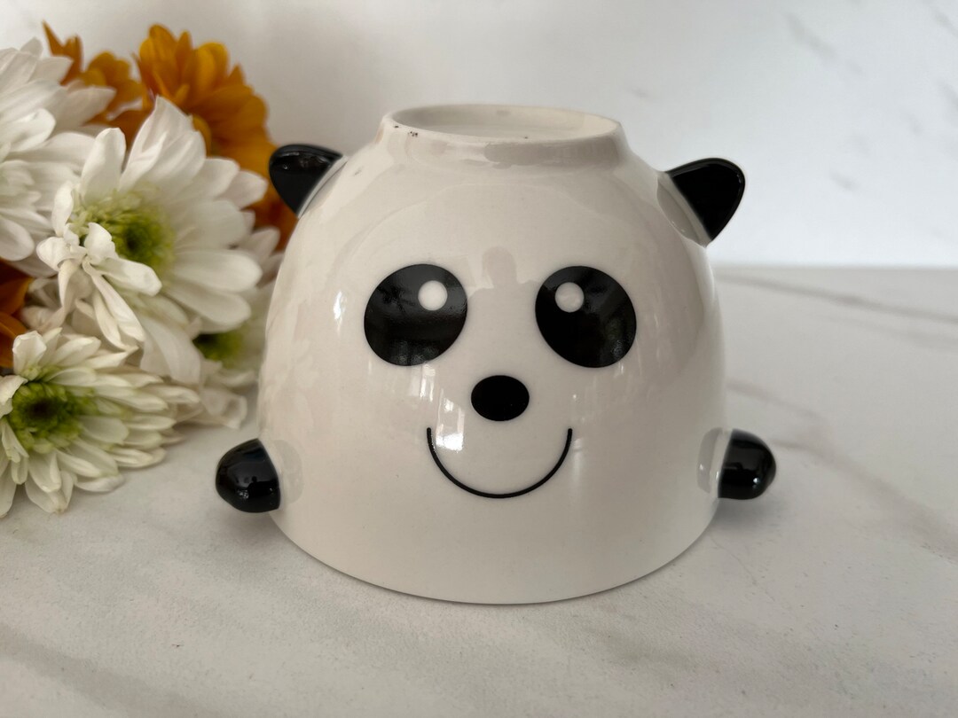 Panda Porcelain Child’s Rice Bowl or Cup - Etsy