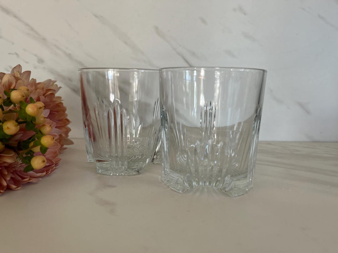 Bormioli Rocco Vintage Italian Crystal Double Old Fashioned, Whiskey or ...