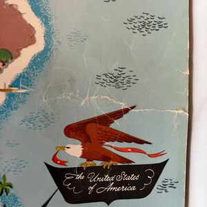 Rand Mcnally Road Atlas State Farm Vintage Road Atlas Map 1977. USA ...